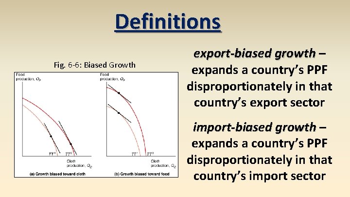Unit 1 Trade Theory Standard Trade Model 262012