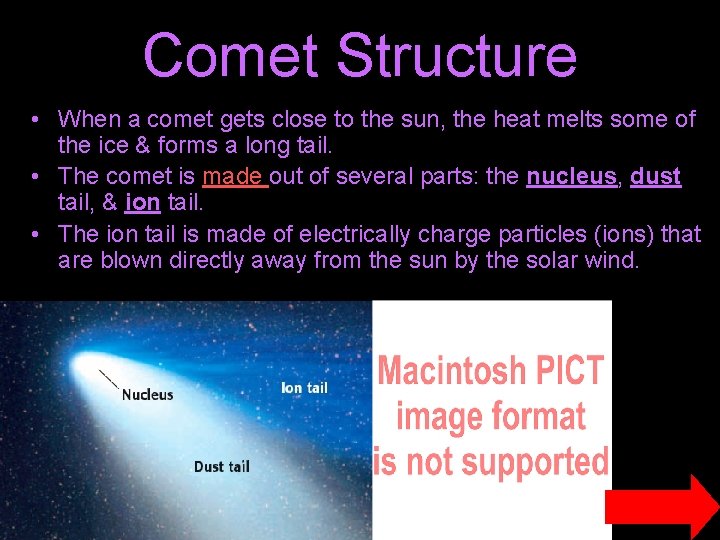 Small Bodies in Space INTERACTIVE POWERPOINT Chapter 18