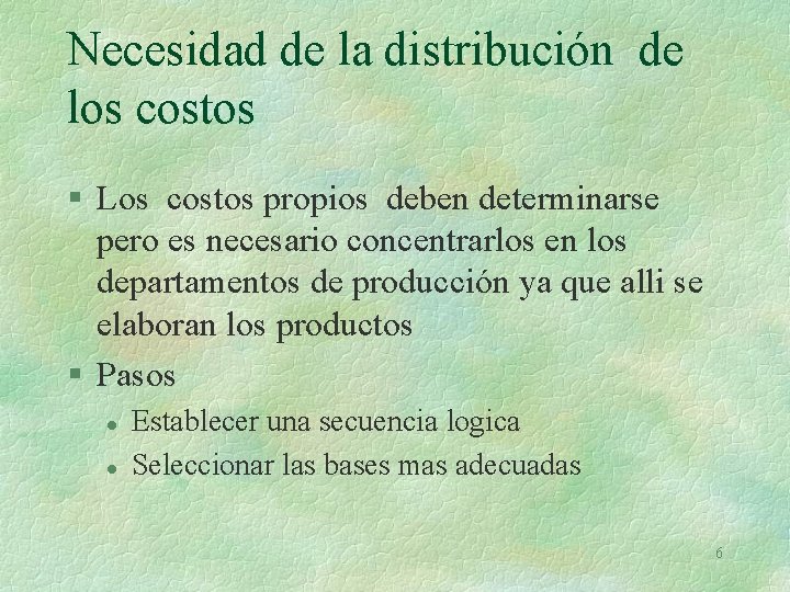 Costos Industriales Clase 10 Carga Fabril 1 Partidas