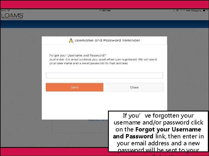 Mobile App Quick Start Guide i Pad Version