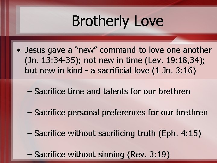 Love One Another The New Commandment of Jesus