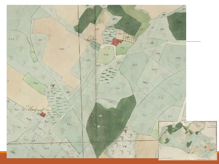 Francoska grafina izmera odloitev za parcelno orientiran kataster