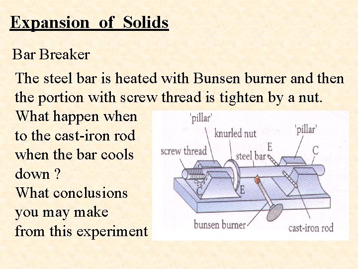Effects of Thermal Energy Learning Objectives At the