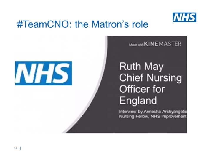 NHS Improvement Matrons Handbook Launch Annesha Archyangelio Nursing
