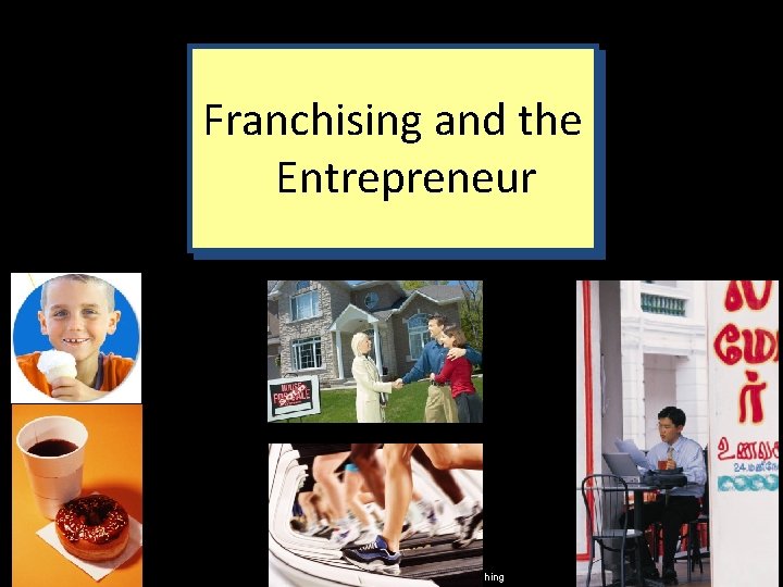 Franchising and the Entrepreneur Chapter 6 Franchising Copyright