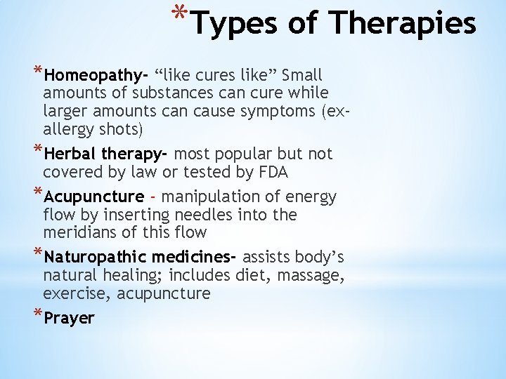 What Is Complementary Alternative Medicine medical and health