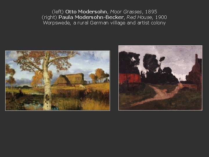 Expressionism in Germany Paula ModersohnBecker German 1876 1907