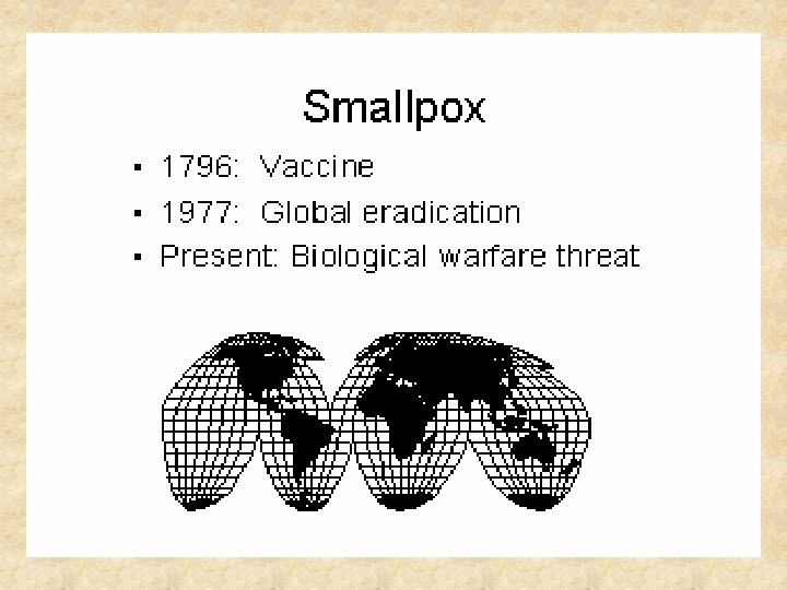 POXVIRUSES Classification Of Poxviruses v Family Poxviridae v