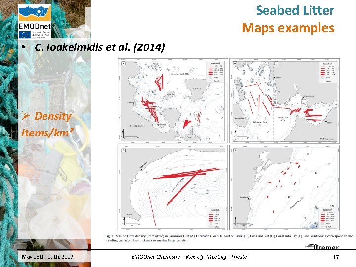 Maps for Marine Litter Micro Litter Seabed Litter