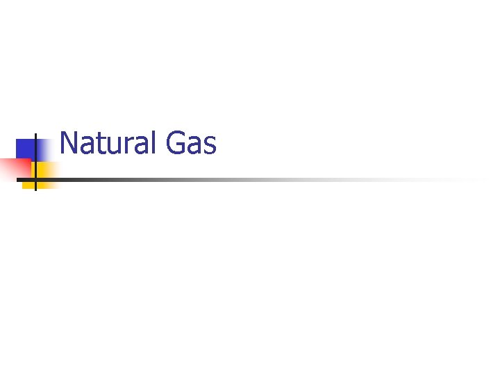 Electricity Natural Gas Industries Lecture on Regulation Theory