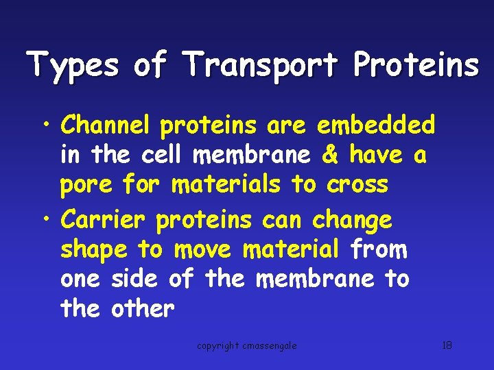 Bellringer 101617 Create your Unit 3 Cell Transport