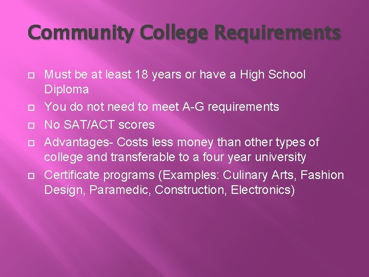 CLASS OF 2019 GO SENIORS College Beyond Whats