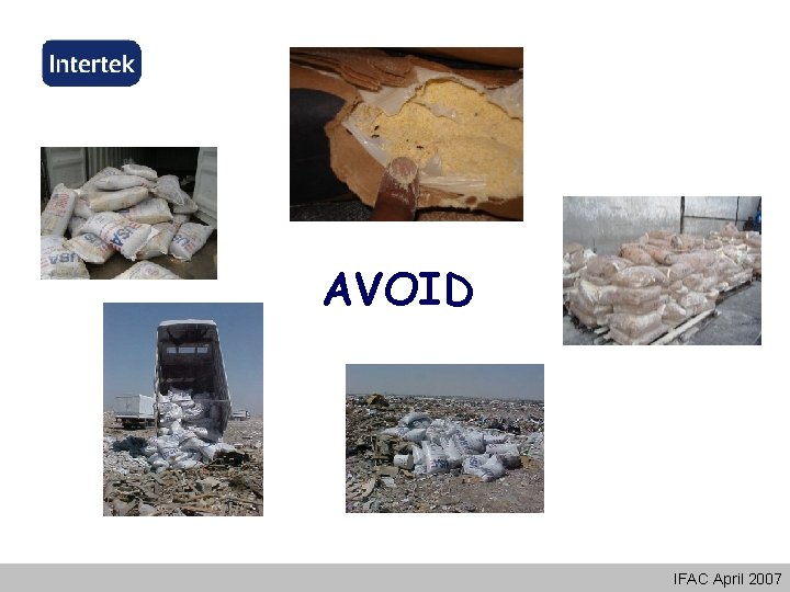 Intertek Agri Services Food Aid Inspection Services Commodity