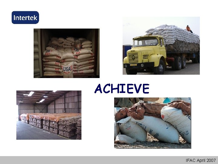 Intertek Agri Services Food Aid Inspection Services Commodity