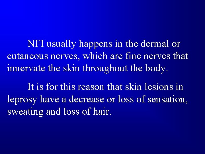 Module 3 b NERVE FUNCTION IMPAIRMENT Nerve Function