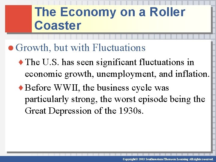 21 The Realm of Macroeconomics Where the telescope