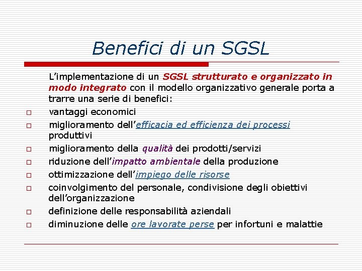 Legge 12307 e Testo Unico sulla Sicurezza Palmanova