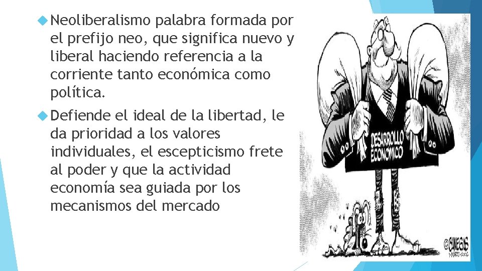 EL NEOLIBERALISMO QU ES EL NEOLIBERALISMO Milton Friedman