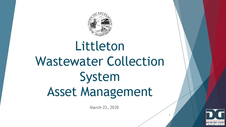 Littleton Wastewater Collection System Asset Management March 23