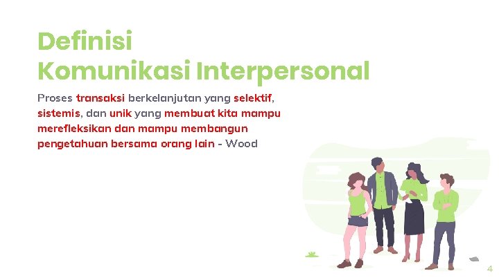 Maksud Komunikasi Interpersonal