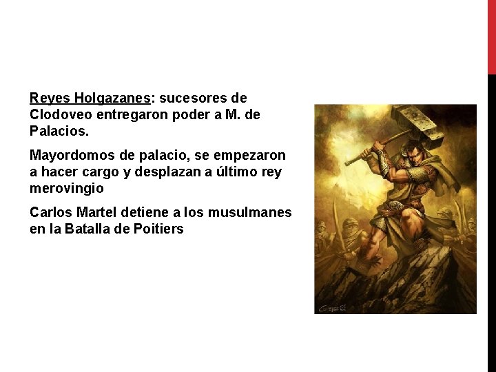 REINO FRANCO El Reino Franco defendi a Roma