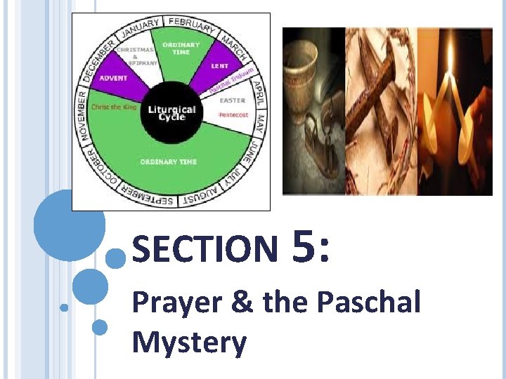 SECTION 5 Prayer the Paschal Mystery SECTION 5