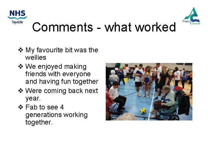 Angus Go for Gold Background Angus falls service