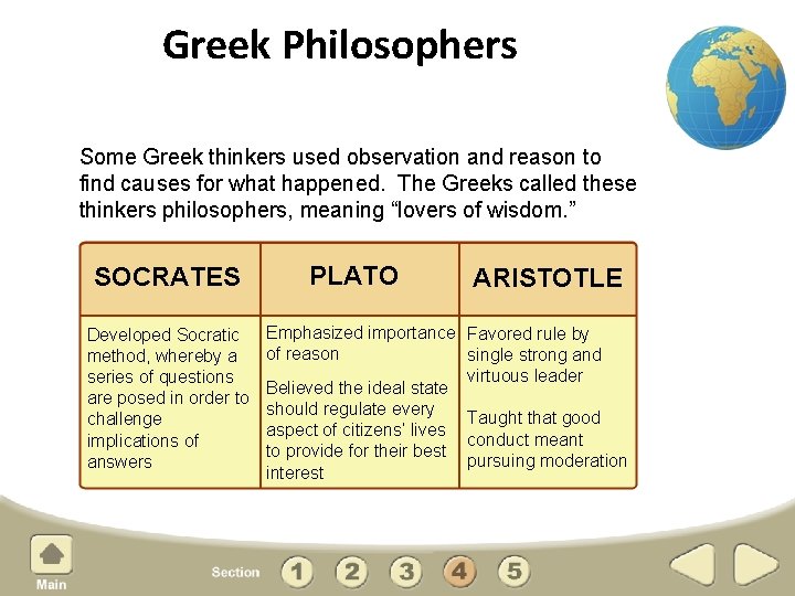 World History Connection to Today Chapter 5 Ancient