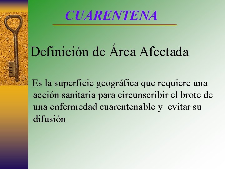 CUARENTENA ENFERMEDADES CUARENTENABLES VIRUS FIEBRE AFTOSA SECRECION ...