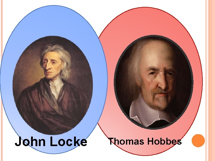 THOMAS HOBBES AND JOHN LOCKE Nature of Man