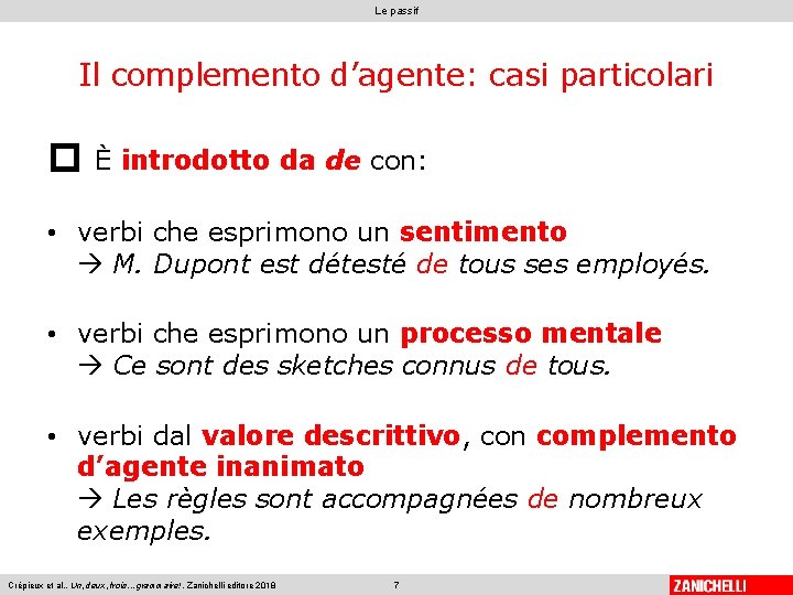 Le passif Crpieux et al Un deux trois