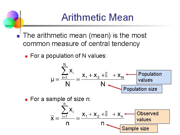 Mathematics Statistics Topic 3 Describing Data Numerical Topic
