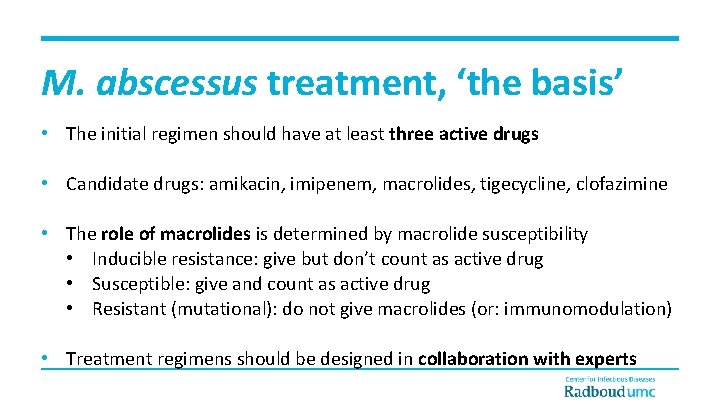 Treatment of nontuberculous mycobacterial pulmonary disease ...