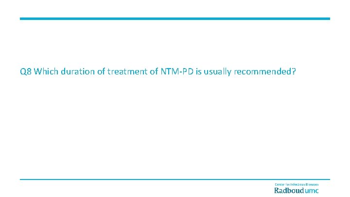 Treatment of nontuberculous mycobacterial pulmonary disease ...