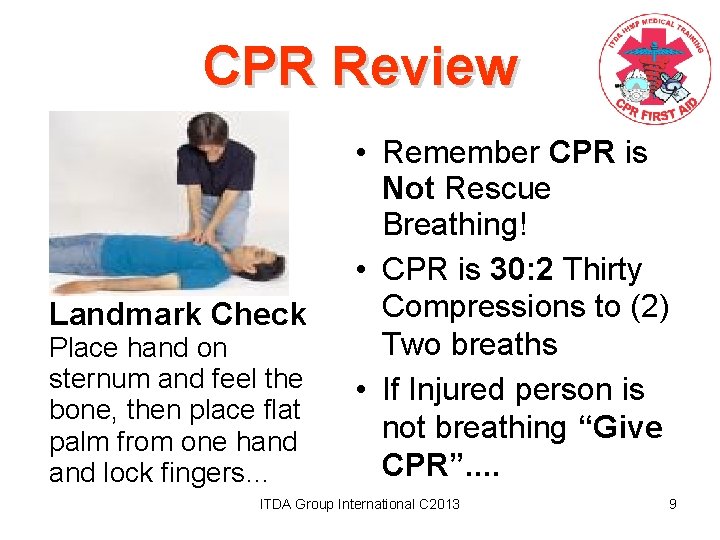 CPR First Aid Part 1 Theory FREE IHMP