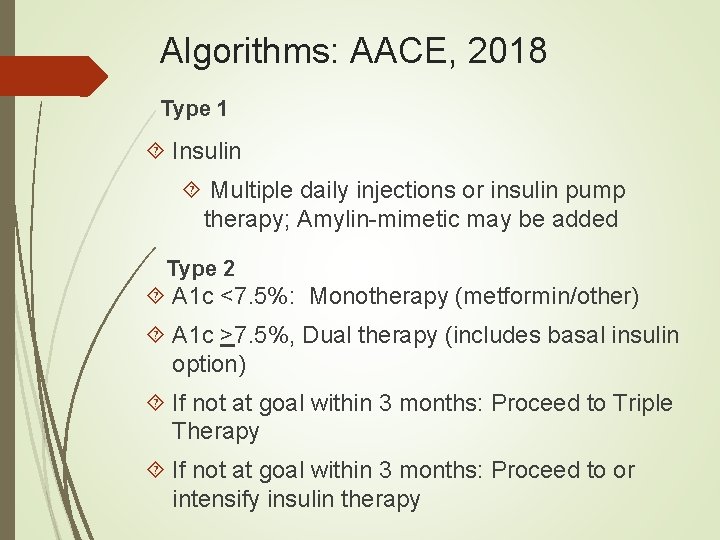 Diabetes Medications What to prescribe Rose M Flinchum