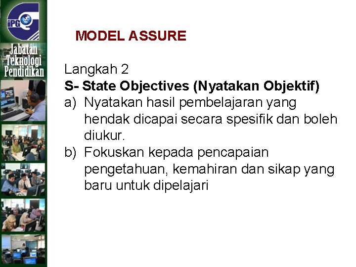 KURSUS EDU 3053 TEKNOLOGI DALAM PENGAJARAN DAN PEMBELAJARAN