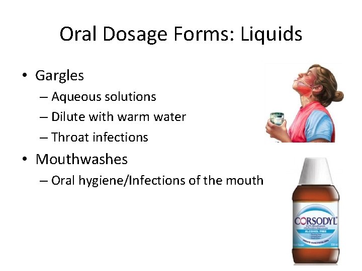Lecture 16 ABSORPTION FROM ORAL DOSAGE FORMS Factors