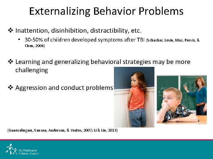 Traumatic Brain Injury and Mental Health in Children