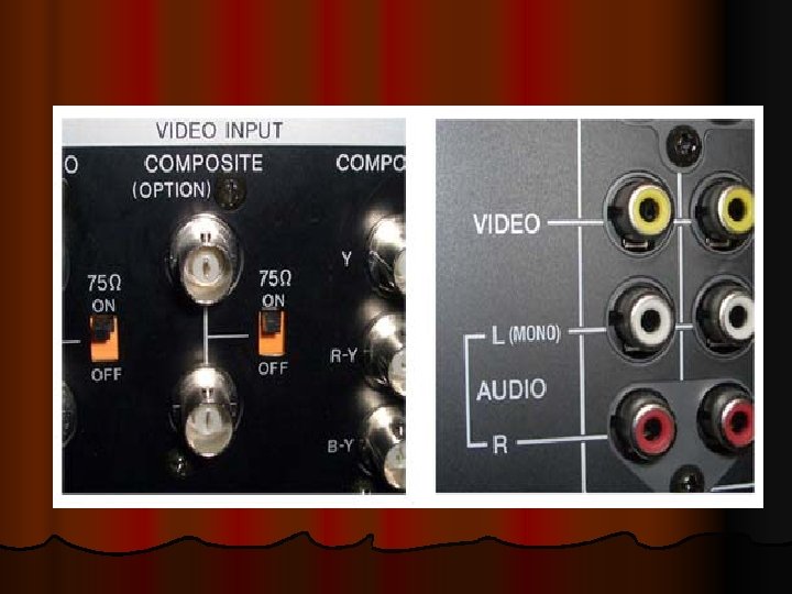Basics of Analog Video Signal Video Signal l