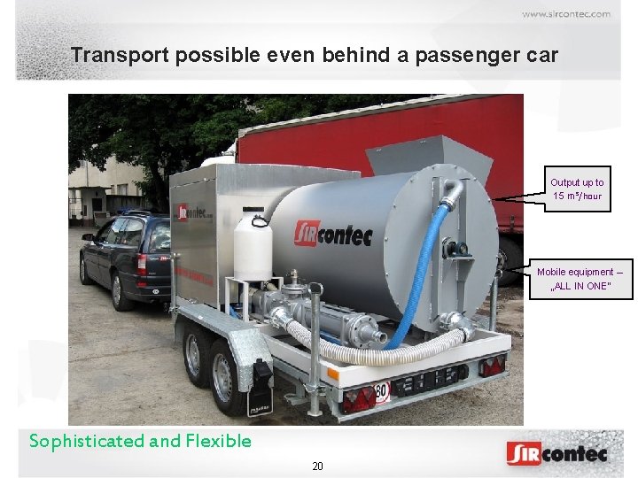 Concrete plants for Production Transport of Lightweight Concrete