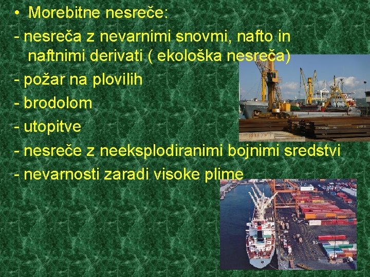 Promet v Republiki Sloveniji Vrste prometa cestni promet