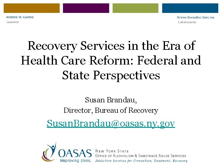 Recovery Services in the Era of Health Care
