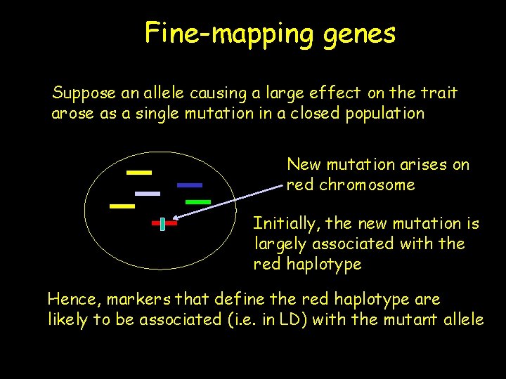 Lecture 5 Major Genes Polygenes and QTLs Major