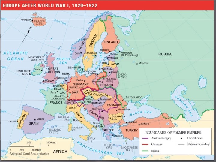WORLD WAR I AND THE INTERWAR YEARS Stearns