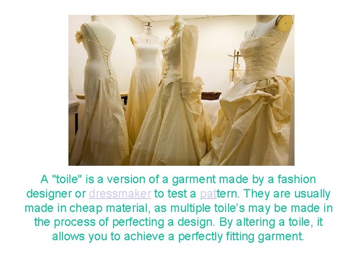 Pattern Cutting Making A Toile Part 2 Tutor