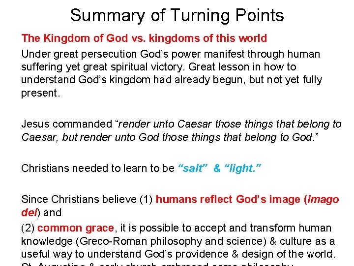 Turning Points Gods Faithfulness in Christian History Christianity