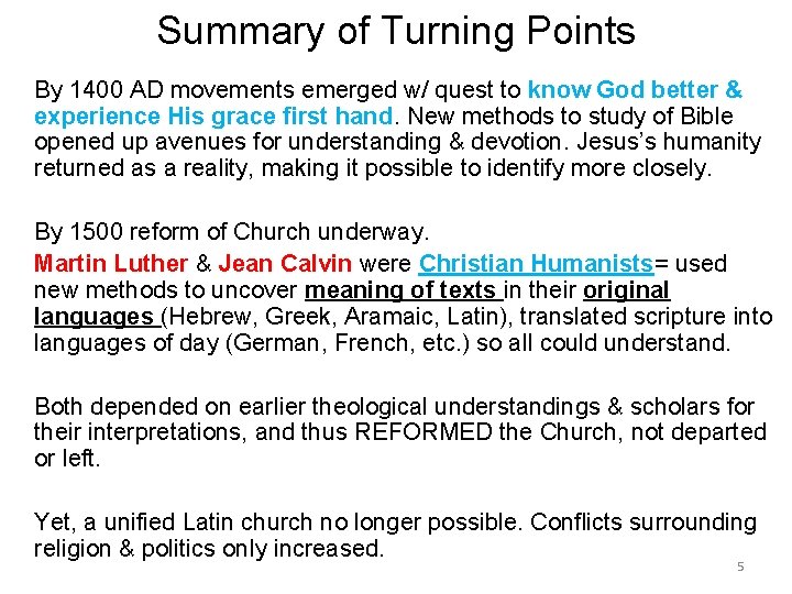 Turning Points Gods Faithfulness in Christian History Christianity