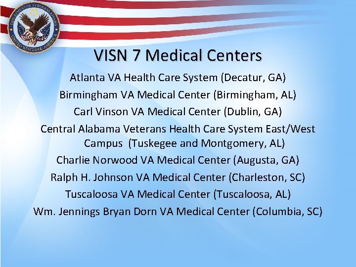 NETWORK CONTRACTING OFFICE 7 Who We Are NCO