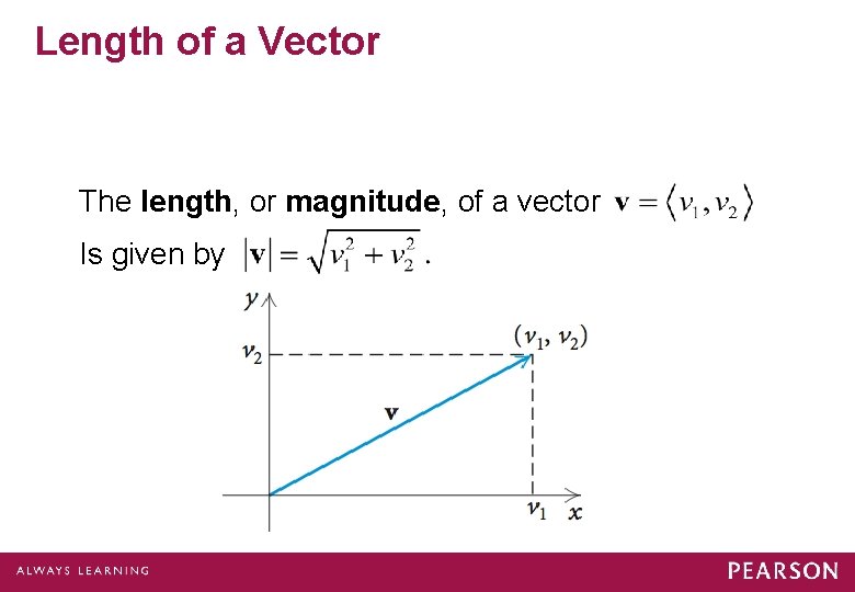 Section 8 6 Vector Operations Copyright 2013 2009
